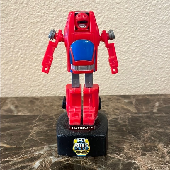 Tonka | Toys | Vintage 985 Tonka Turbo Transformer Robot Push Puppet ...